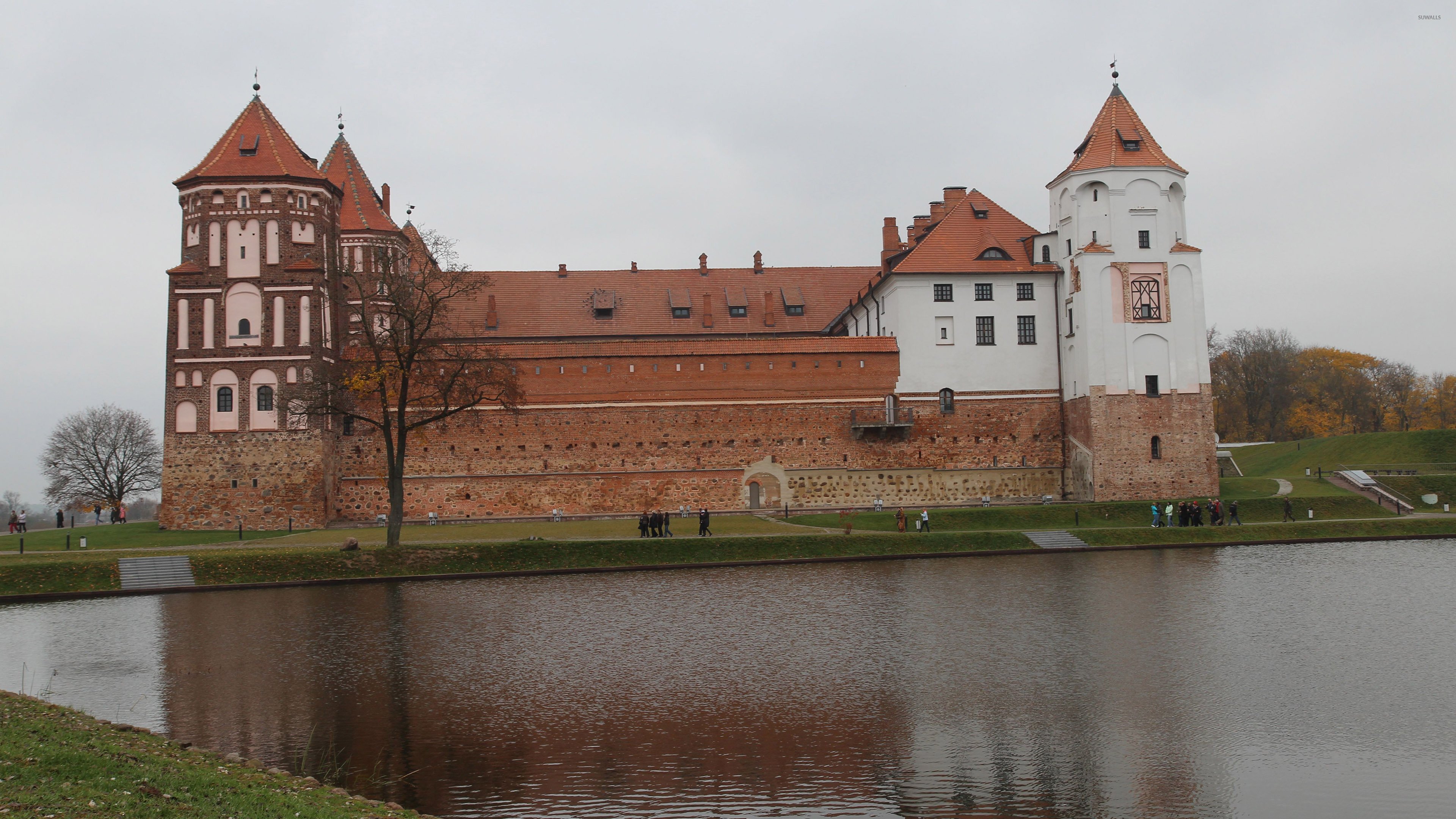 Мирский замок рисунок - 52 фото